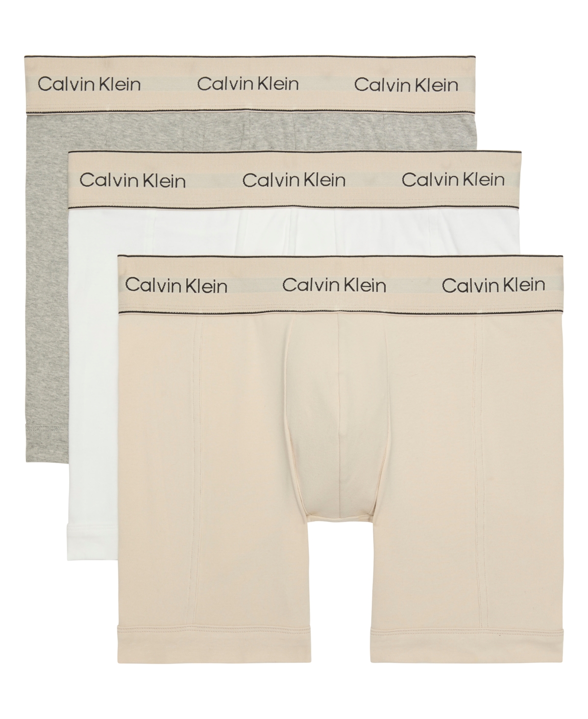 Click here for Calvin Klein Mens 3-Pack Stretch Cotton Boxer Brie... prices