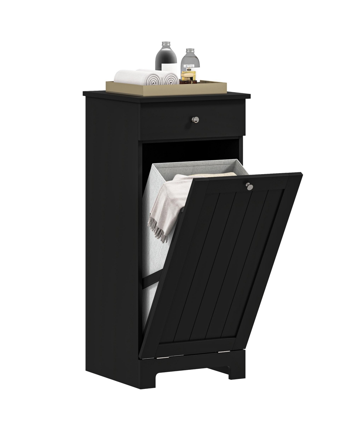Click here for Homcom Tilt Out Laundry Hamper  Laundry Hamper Cab... prices