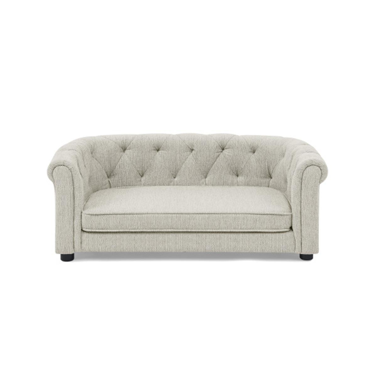 Click here for Aostirmotor Beige Rectangular Pet Sofa with Arc-sh... prices