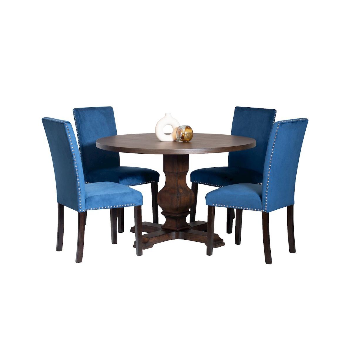 Click here for Roundhill Furniture Fordsville 5-Pc Dining Set  Pe... prices