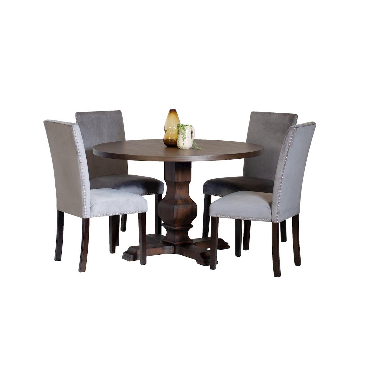 Click here for Roundhill Furniture Fordsville 5-Pc Dining Set  Pe... prices