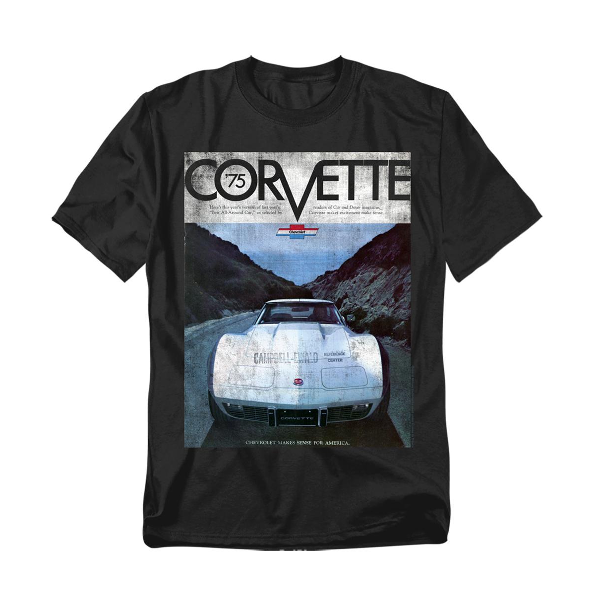 Click here for Logovision Mens Chevy Corvette 75 Poster T-Shirt -... prices