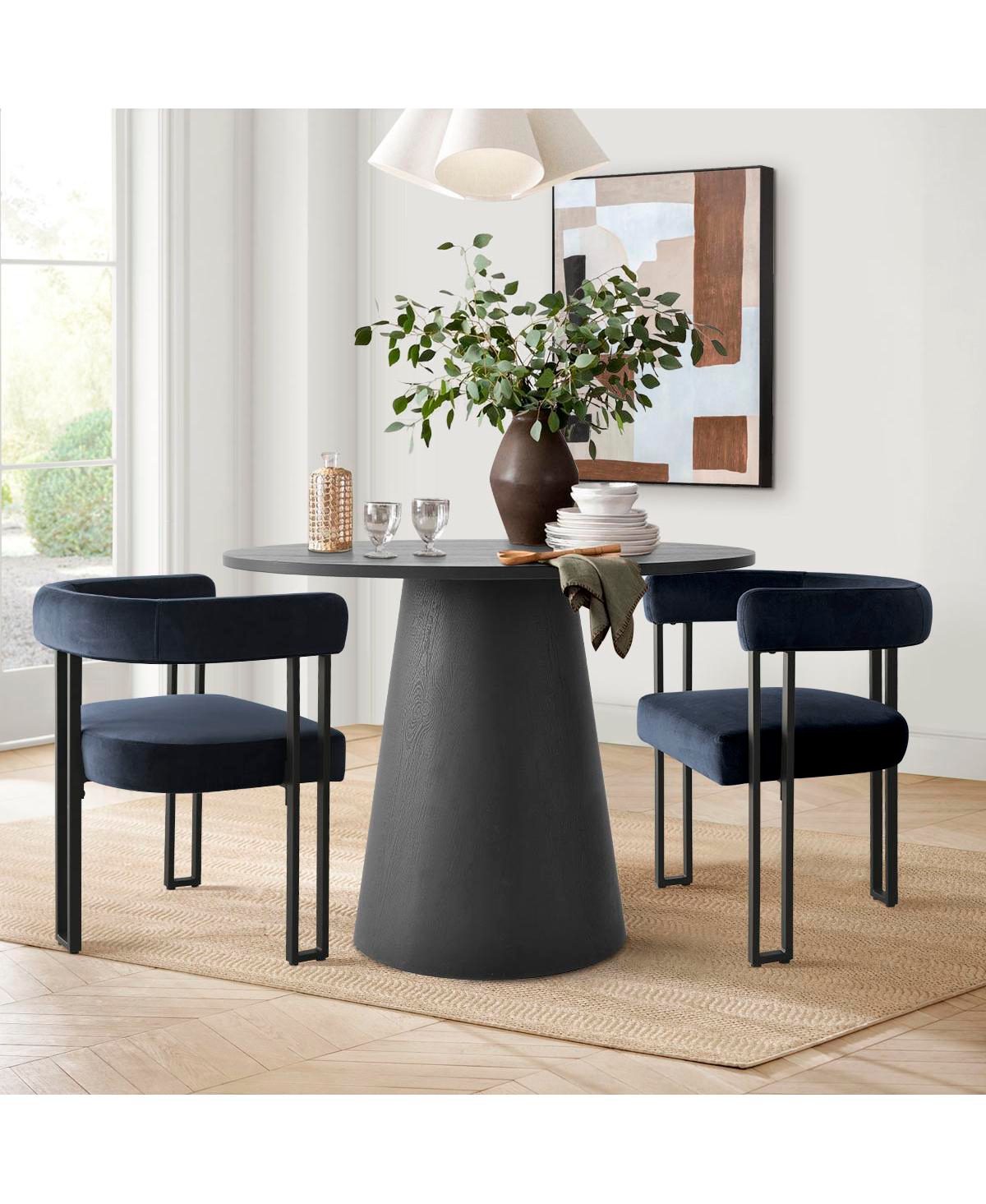 Click here for Maison Boucle3-Piece 35 Inch Round Dining Table Se... prices