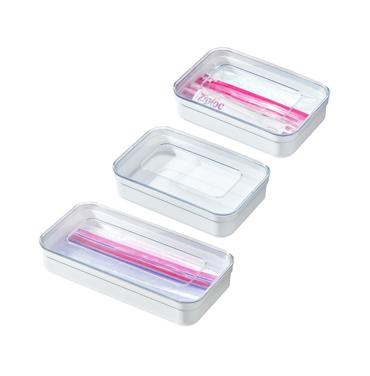 Click here for iDesign Food Bag Dispenser Organizer - Set of 3 -W... prices