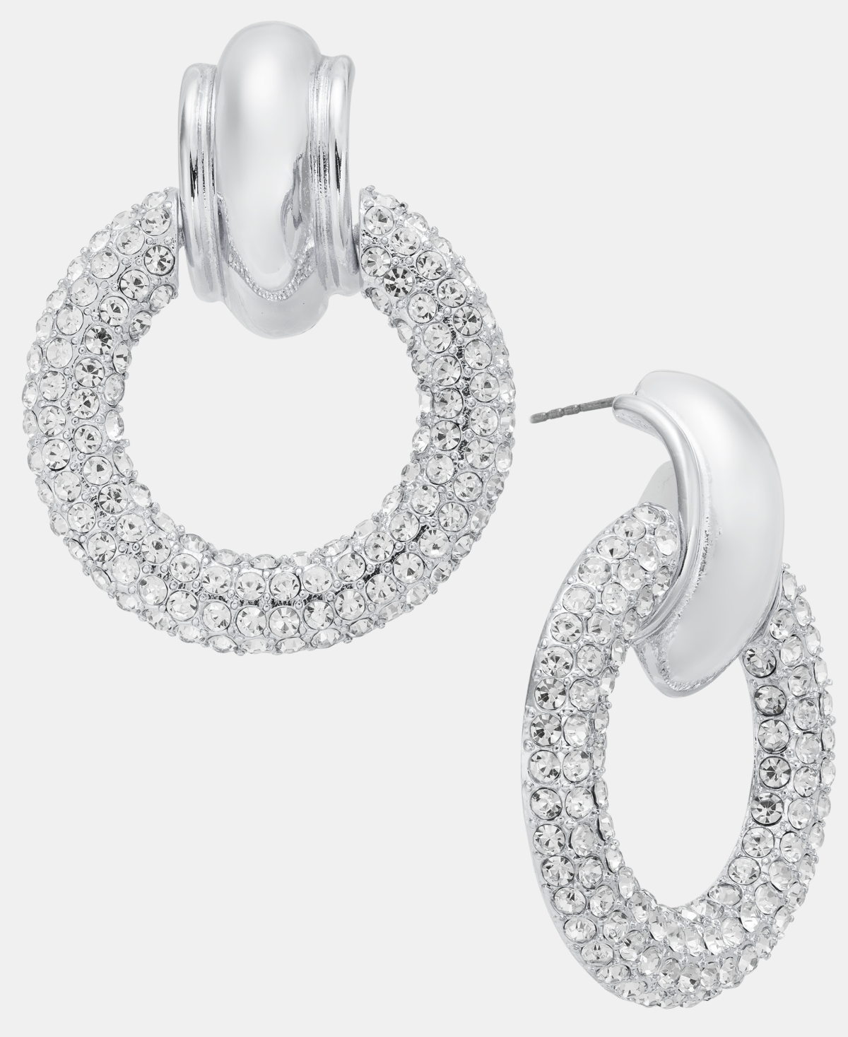 Click here for I.n.c. International Concepts Pave Circle Drop Ear... prices