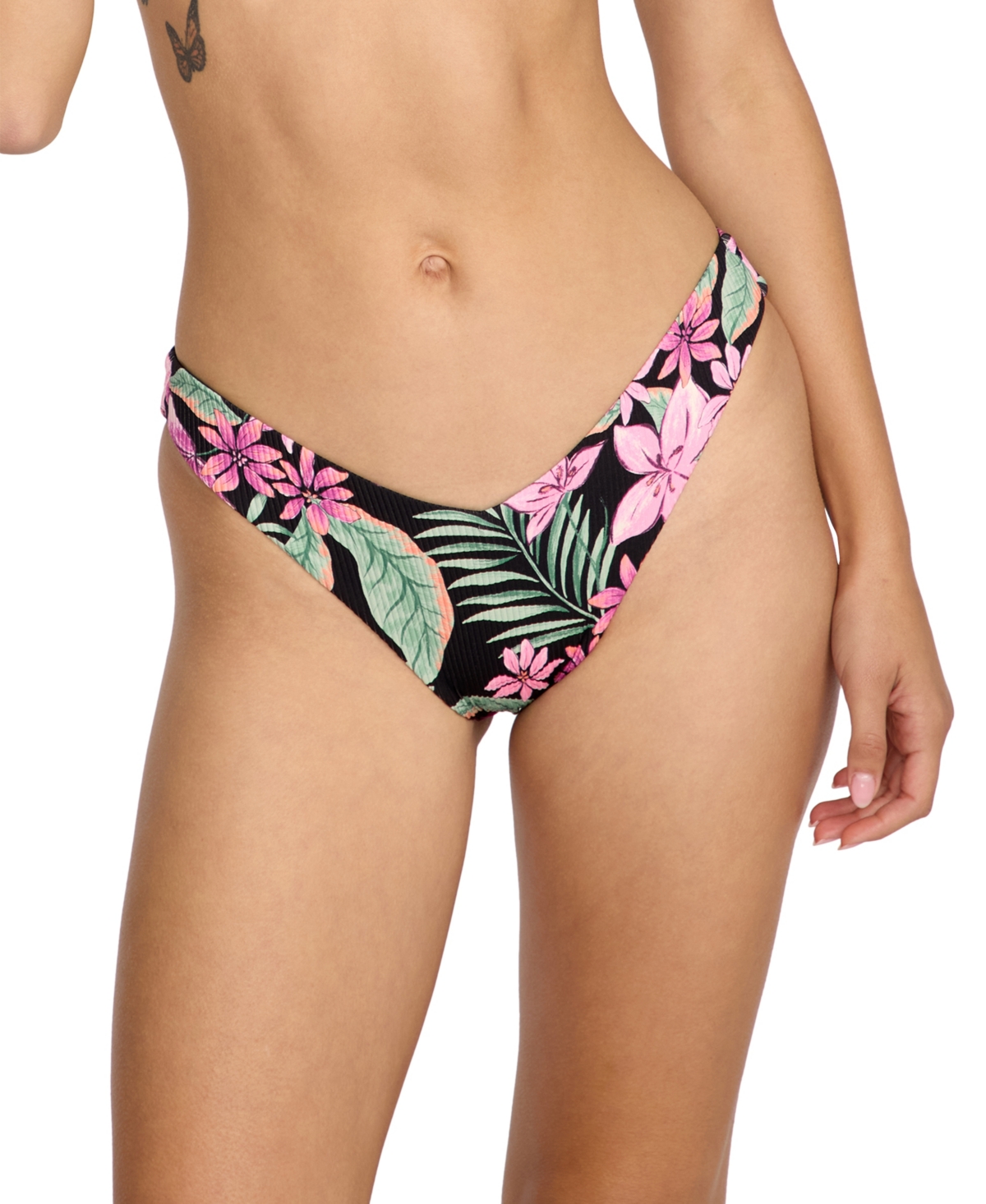 Click here for Volcom Womens Gritty Aloha Cheeky Bikini Bottoms -... prices