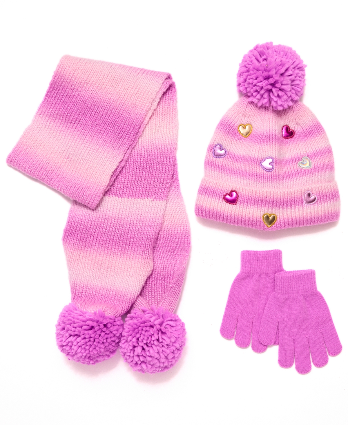 Click here for InMocean Big Girls 3-Piece Hat  Gloves  and Scarf... prices