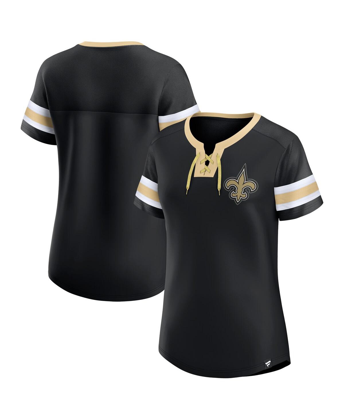 Click here for Fanatics Womens Black New Orleans Saints Bling Ath... prices