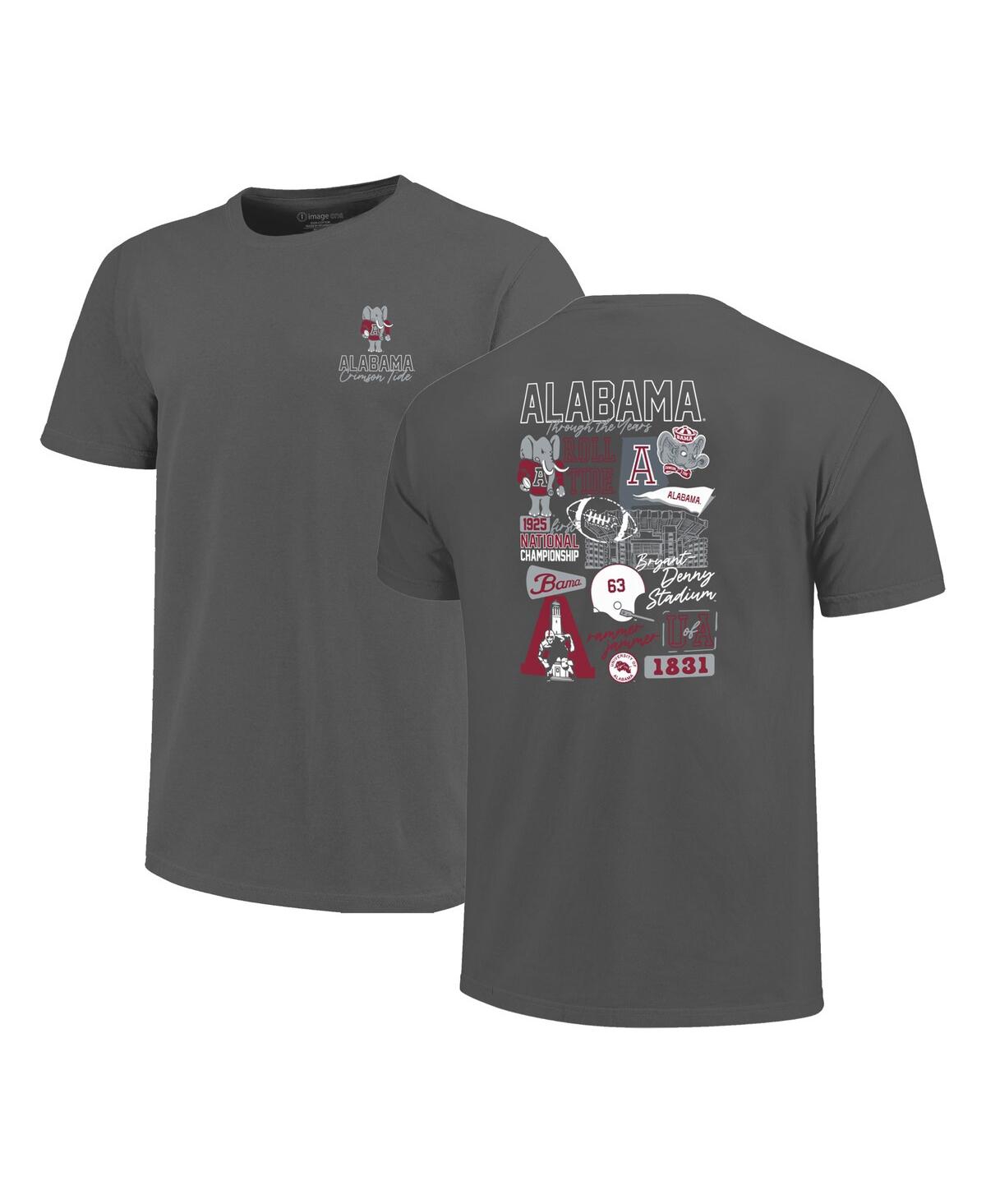 Click here for Image One Mens Charcoal Alabama Crimson Tide Big T... prices