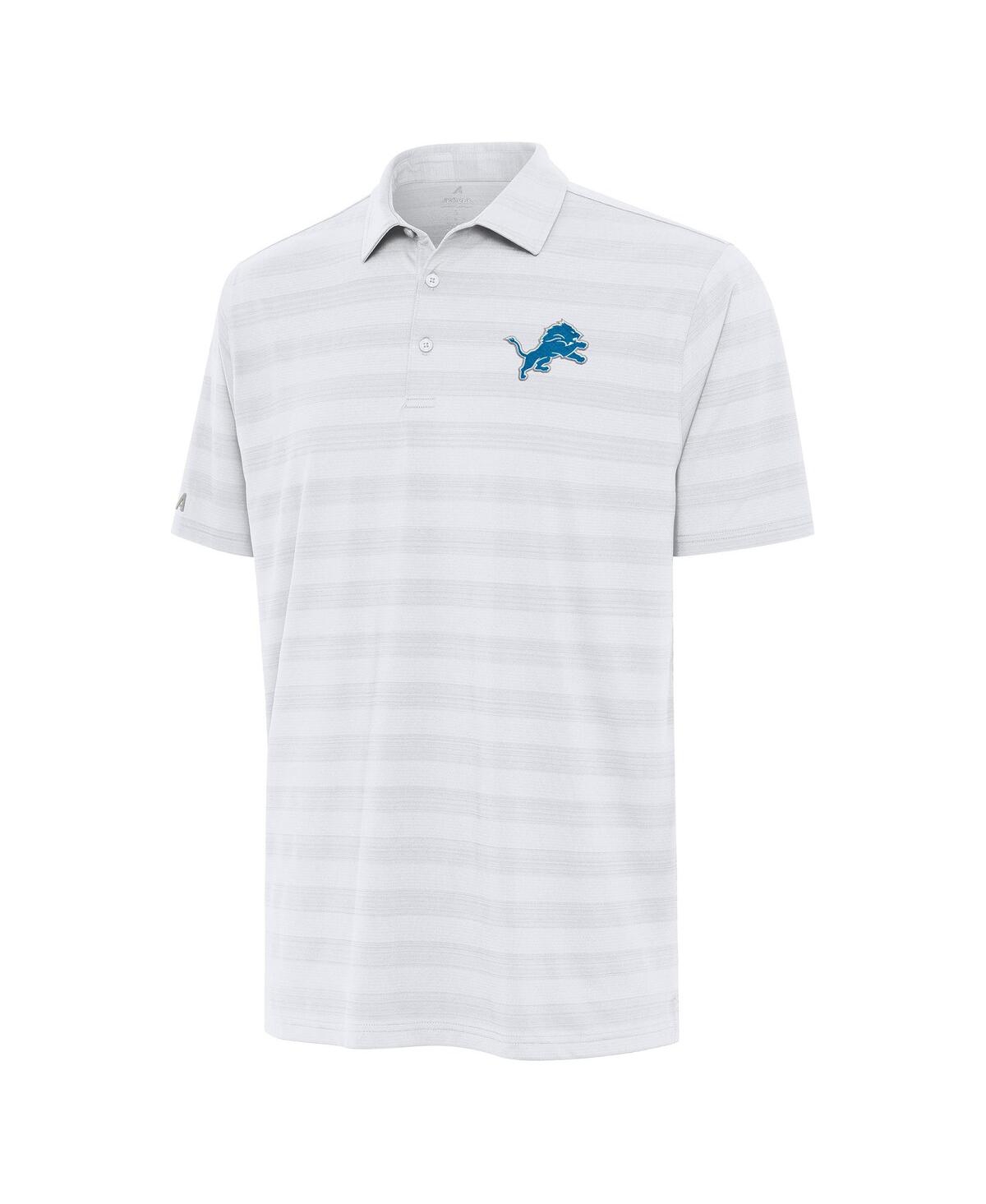 Click here for Antigua Mens White Detroit Lions Tunnel Polo Shirt... prices