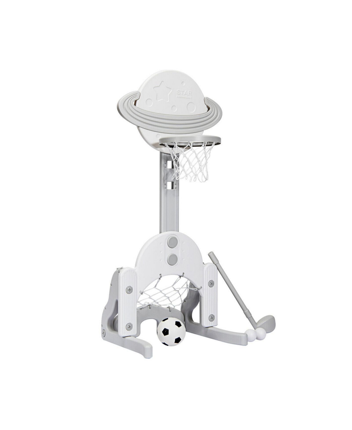 Click here for Akiudex 3 in 1 Adjustable Kids Basketball Hoop wit... prices