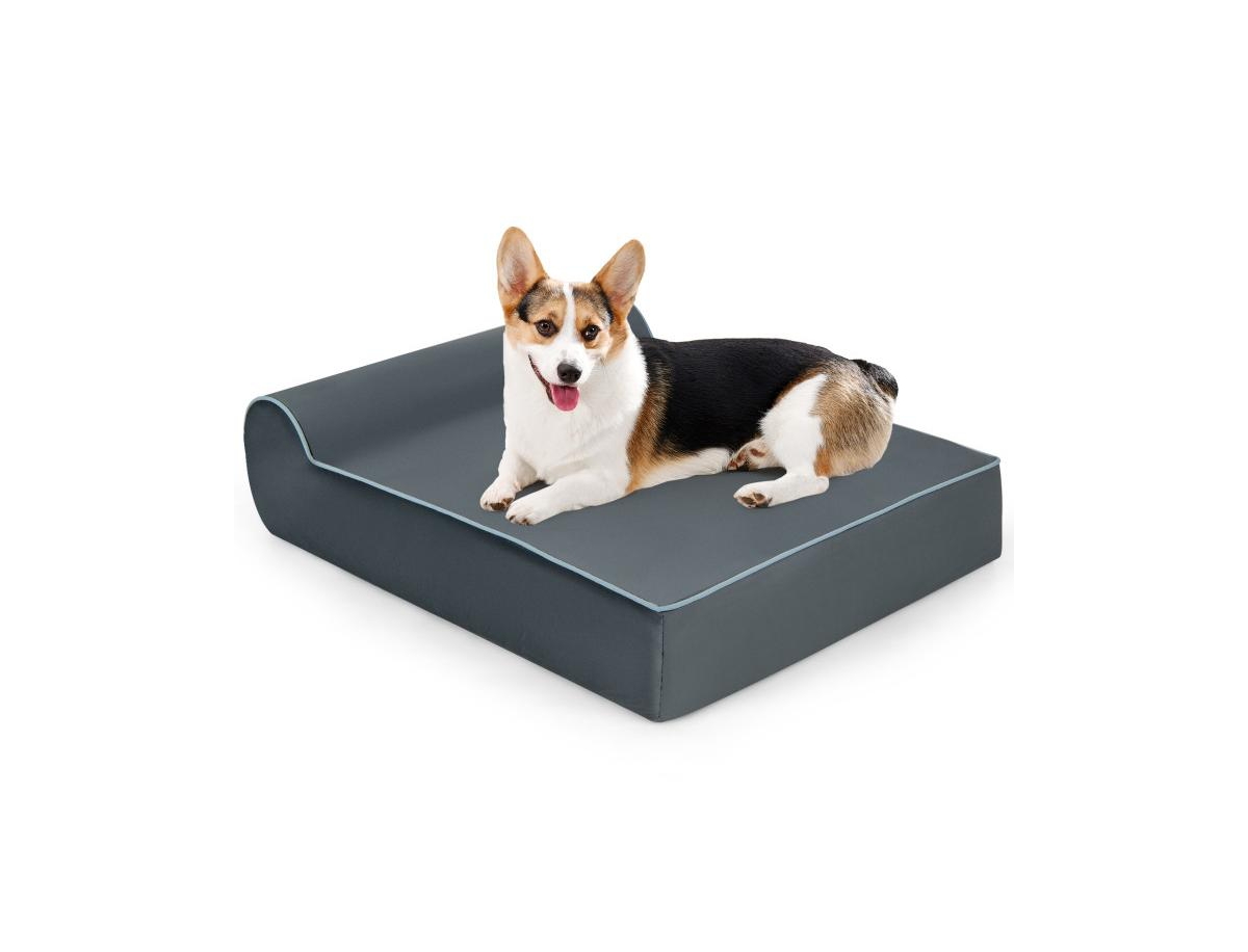 Click here for Akiudex Orthopedic Dog Bed with Memory Foam and He... prices