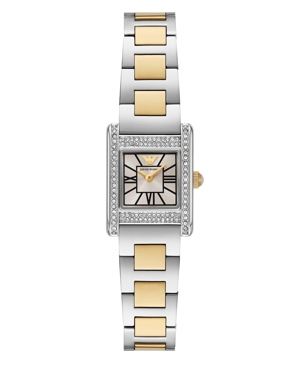 Emporio Armani Womens Two-Tone Stainless Steel Bracelet Watch 26mm - Two-tone