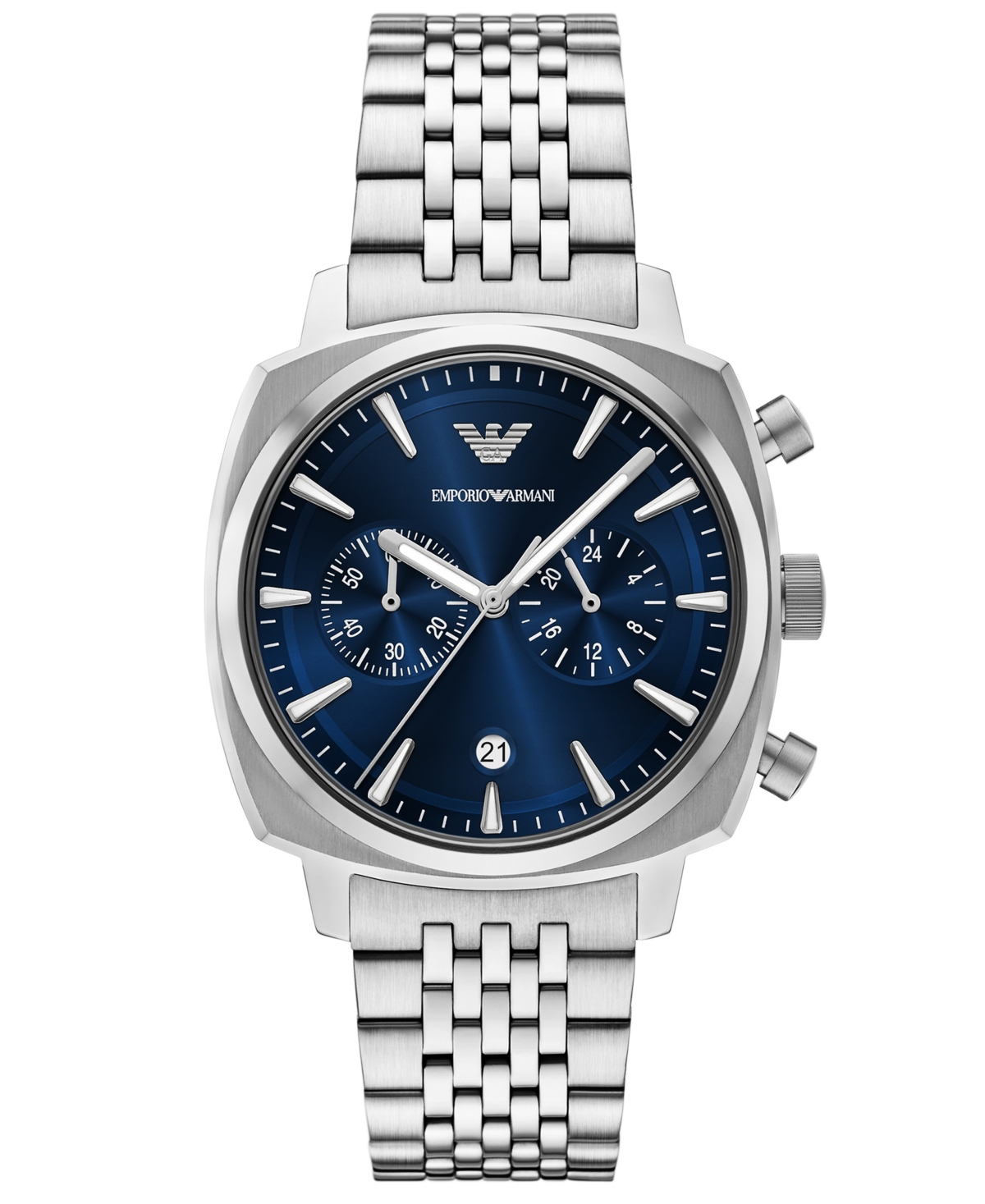 Click here for Emporio Armani Mens Chronograph Stainless Steel Br... prices