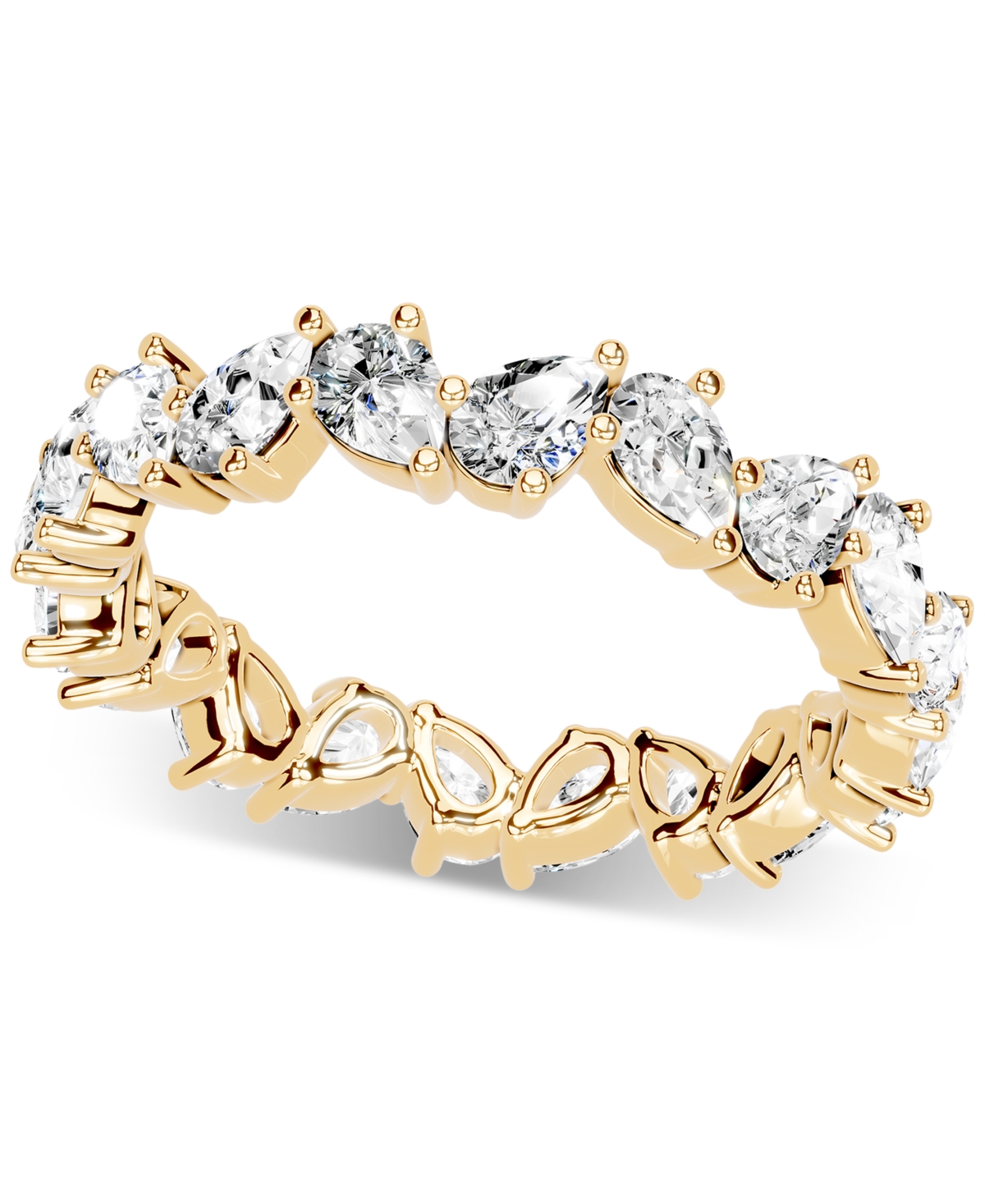 Click here for Diamond Pear Eternity Band (2 ct. t.w.) in Platinu... prices