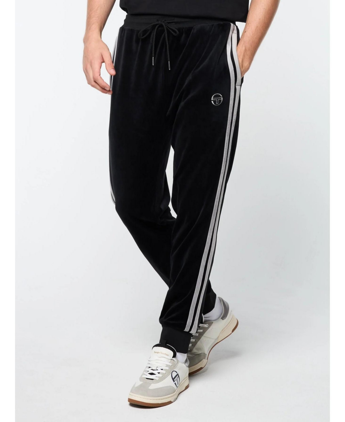 Click here for Sergio Tacchini Mens Damarindo Velour Track Pant -... prices