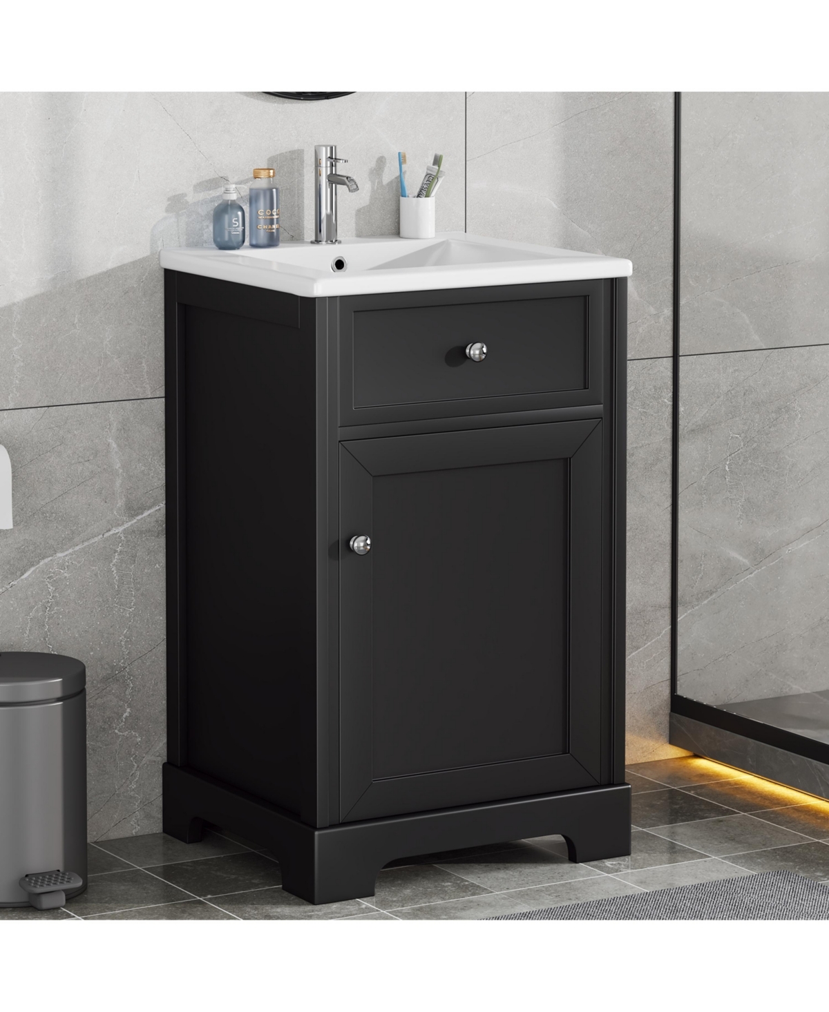 Click here for Casainc 20" Bathroom Vanity Cabinet With Sink... prices