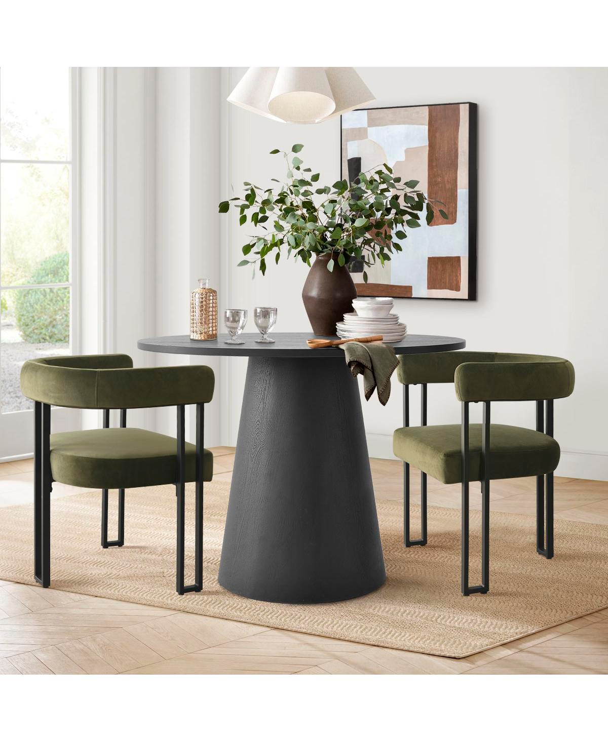 Click here for Maison Boucle3-Piece 35 Inch Round Dining Table Se... prices