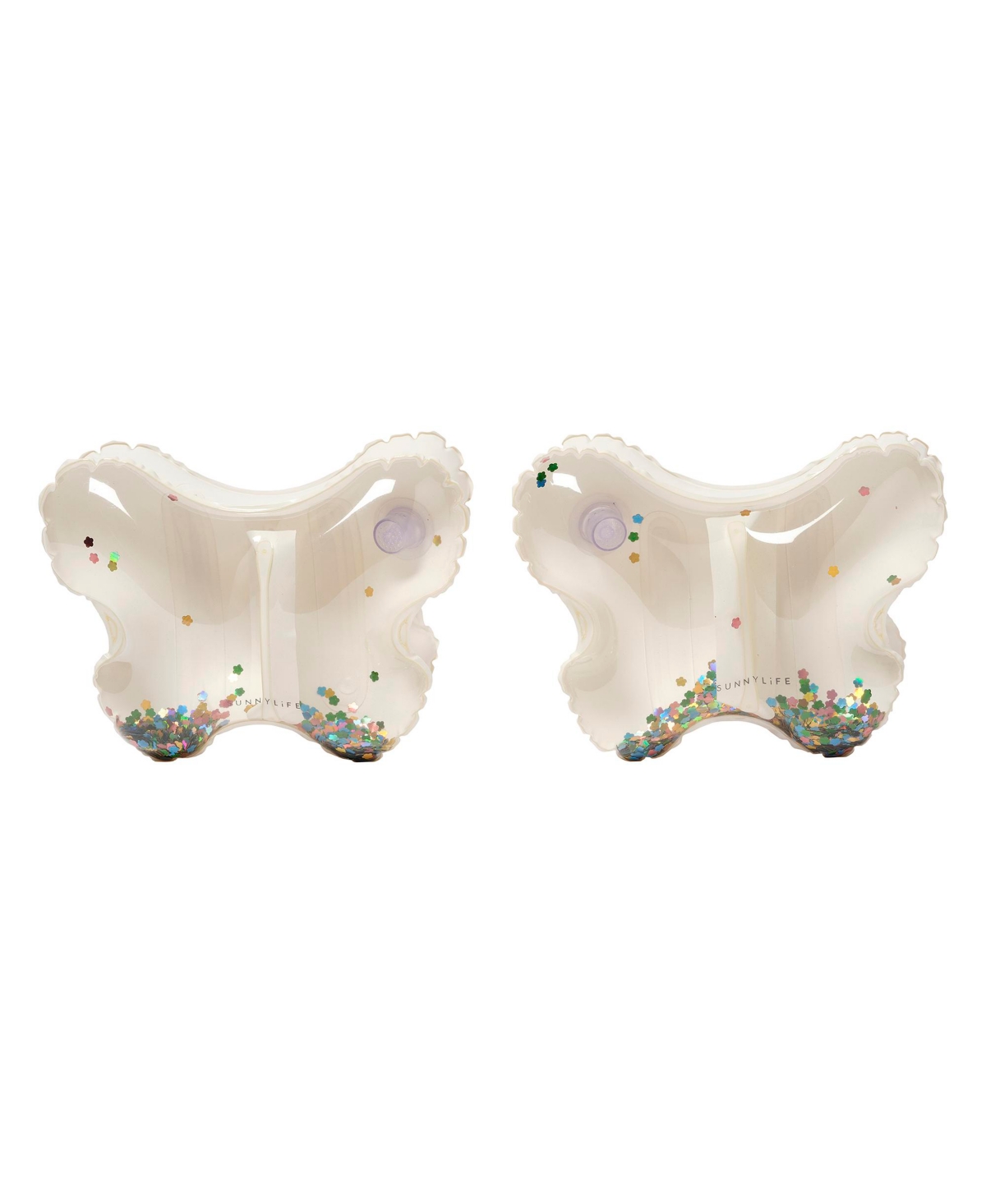 Click here for Inflatable Arm Bands: Cotton Candy - Glitter prices