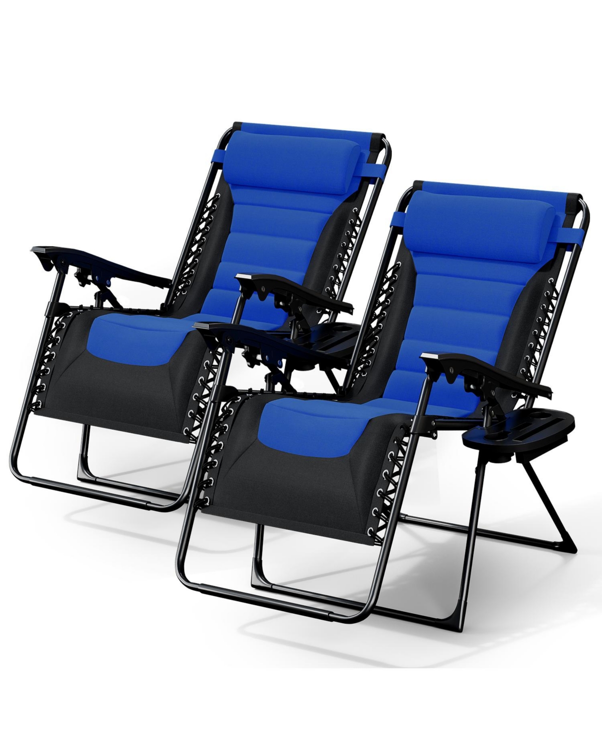 Click here for Nestl Padded Zero Gravity Chairs - Set of 2 Extra... prices