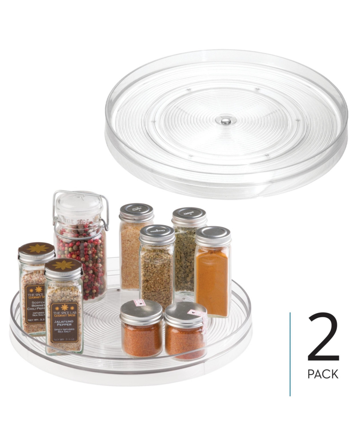 Click here for iDesign 11-Inch Round Lazy Susan Organizer - Set o... prices