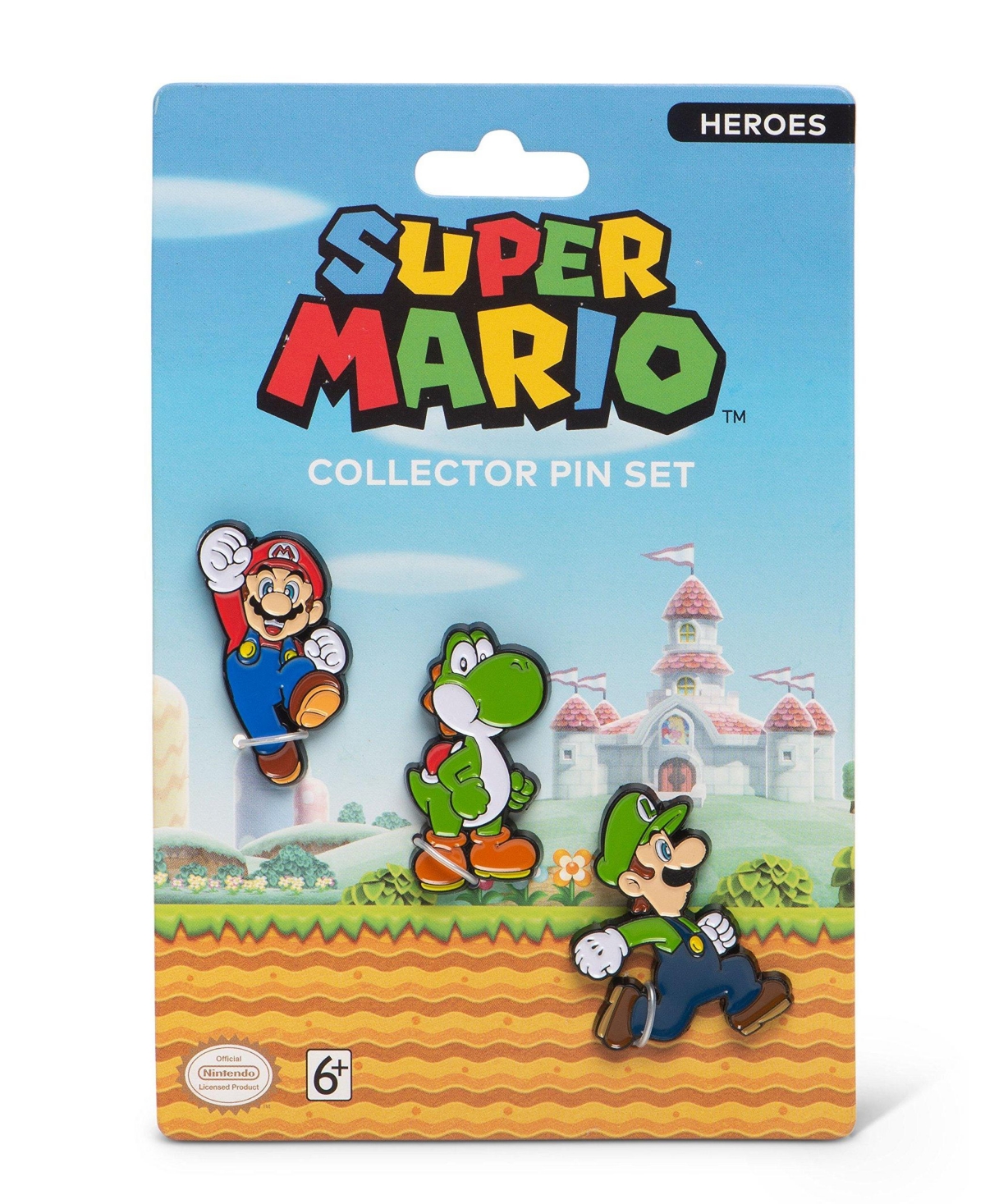 Click here for PowerA Collector Pin Set - Super Mario Heroes prices
