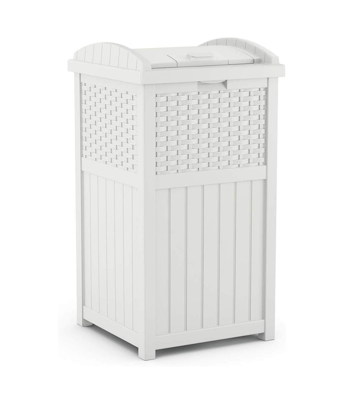 Click here for Suncast GHW1732WH Trashcan Hideaway Outdoor 33 Gal... prices