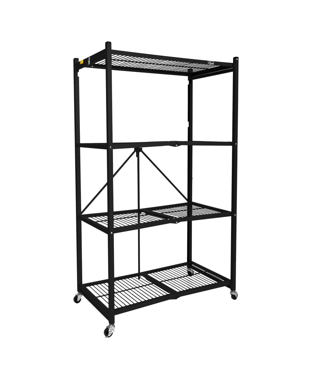 Click here for Origami R5-06W Black 4-Wheeled and 4-Shelf Folding... prices