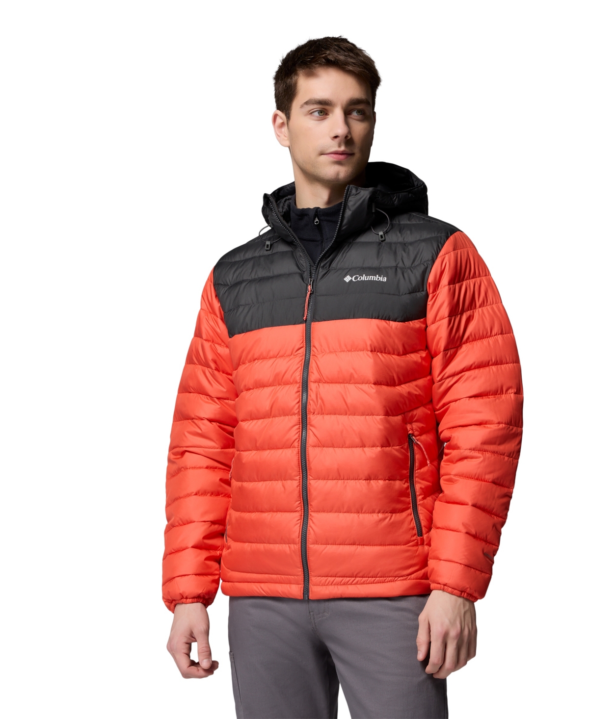 Click here for Columbia Mens Powder Lite Ii Hooded Jacket - Zing... prices