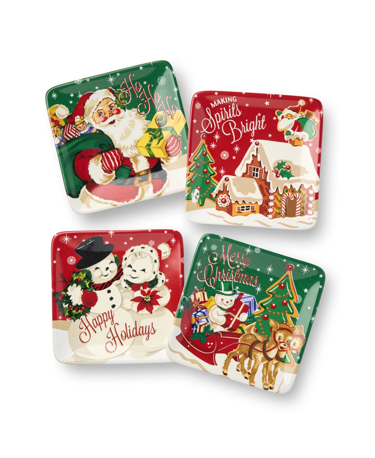 Click here for Certified International Santas Retro Christmas Can... prices