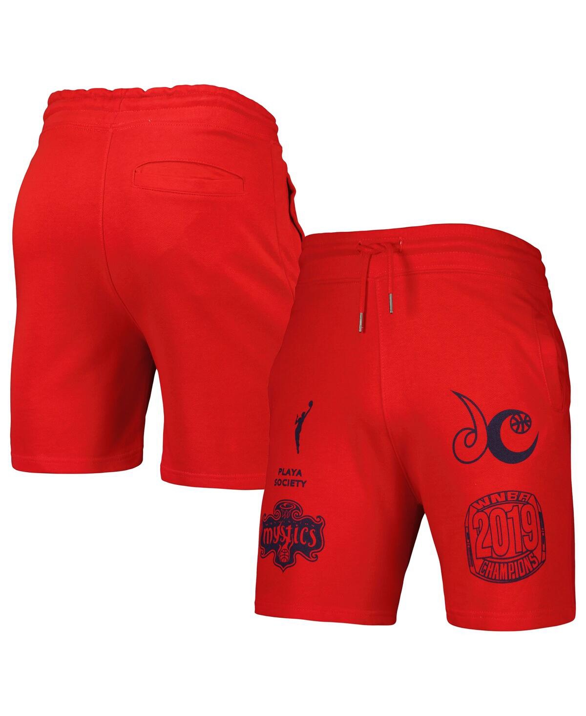 Click here for Playa Society Red Washington Mystics Legacy Logo S... prices