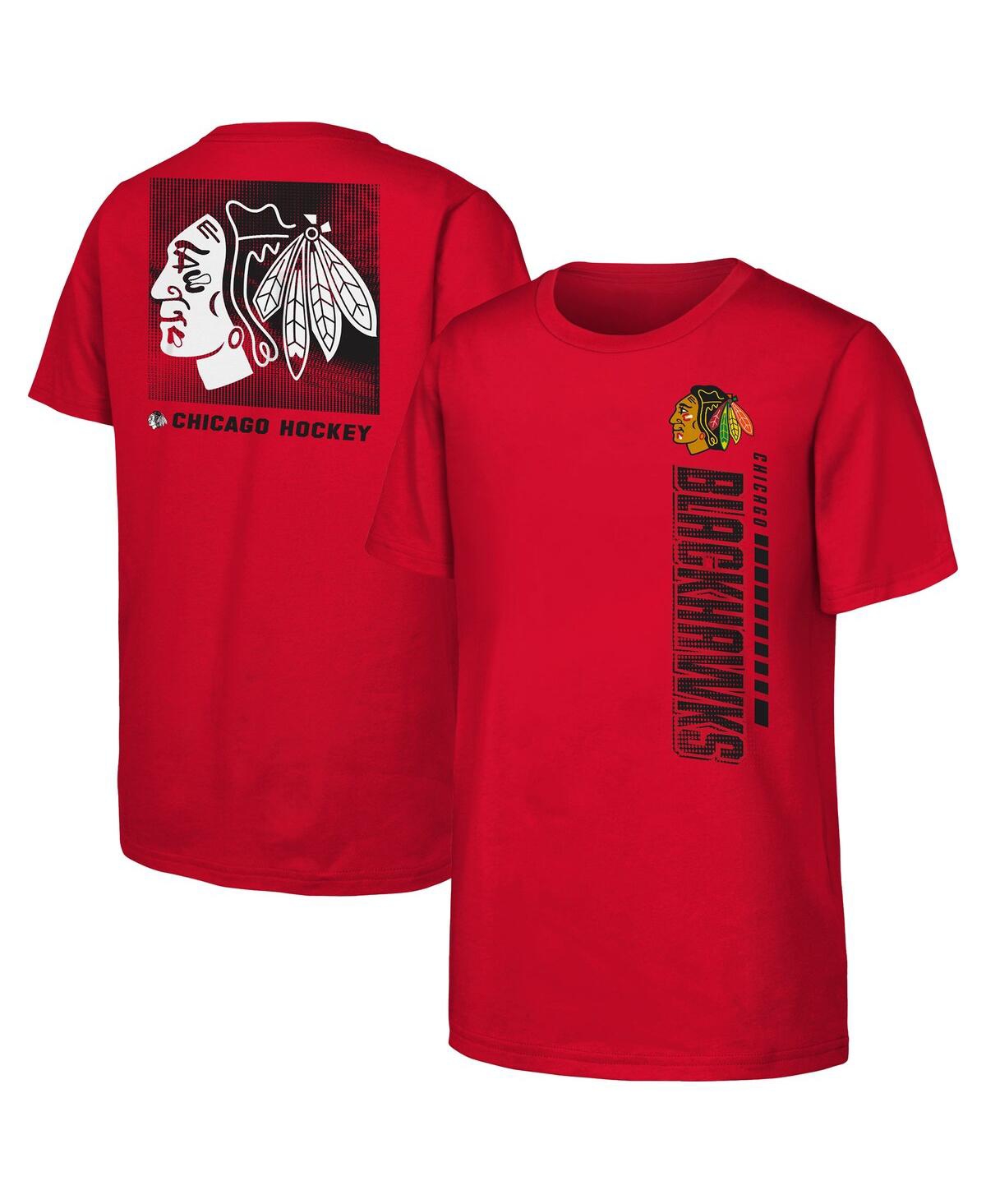 Click here for Outerstuff Big Boys and Girls Red Chicago Blackhaw... prices
