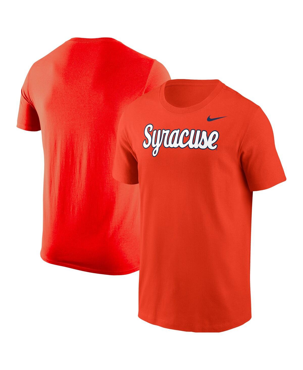 Click here for Nike Mens Orange Syracuse Orange Script T-Shirt -... prices