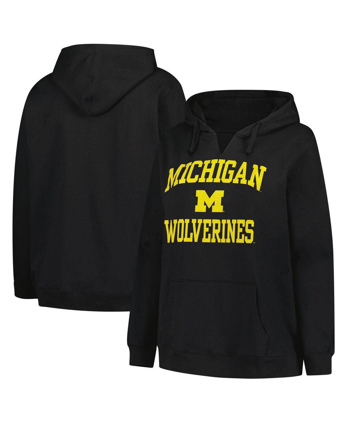 Click here for Champion Womens Black Michigan Wolverines Plus Siz... prices