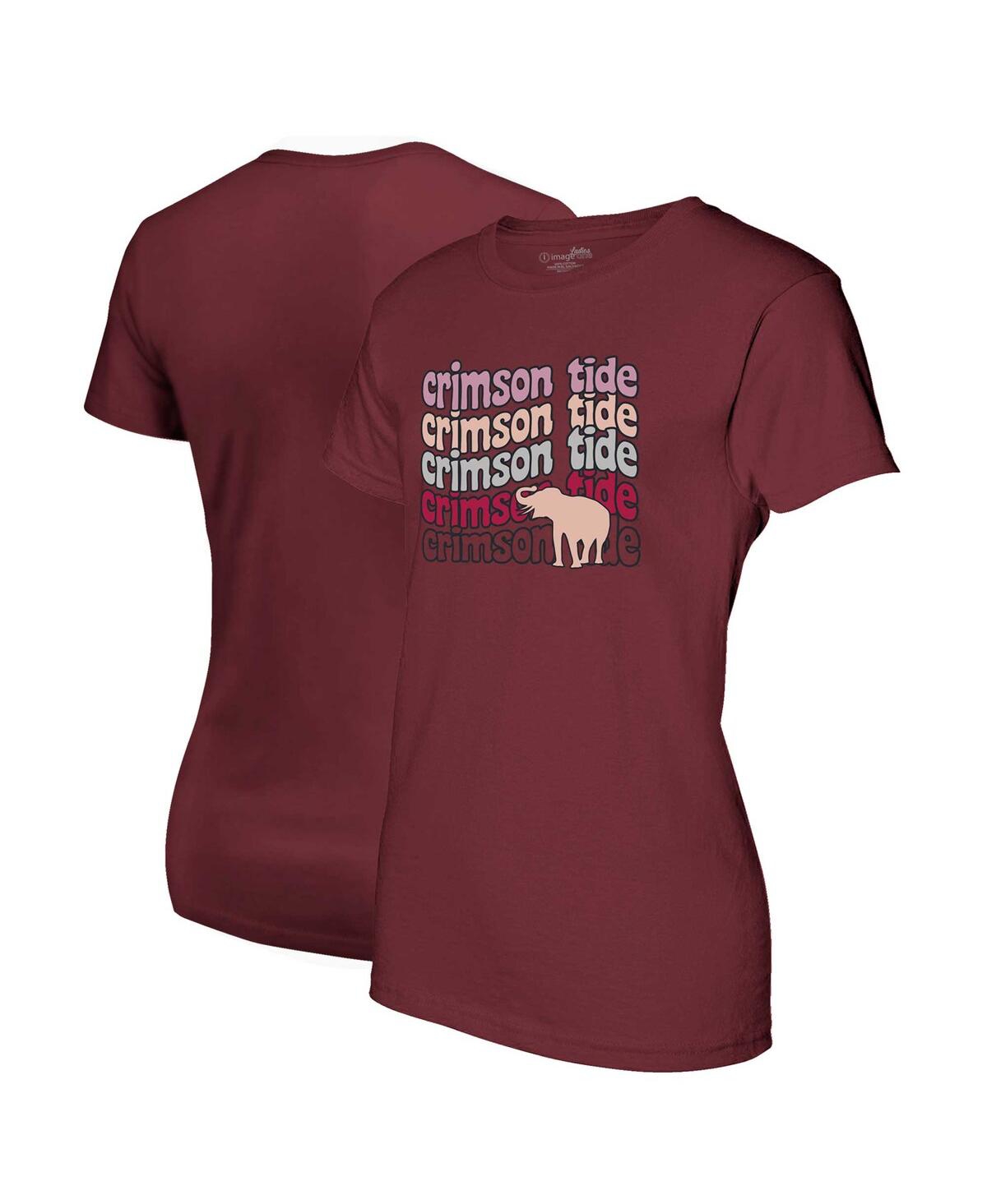 Click here for Image One Womens Crimson Alabama Crimson Tide Repe... prices