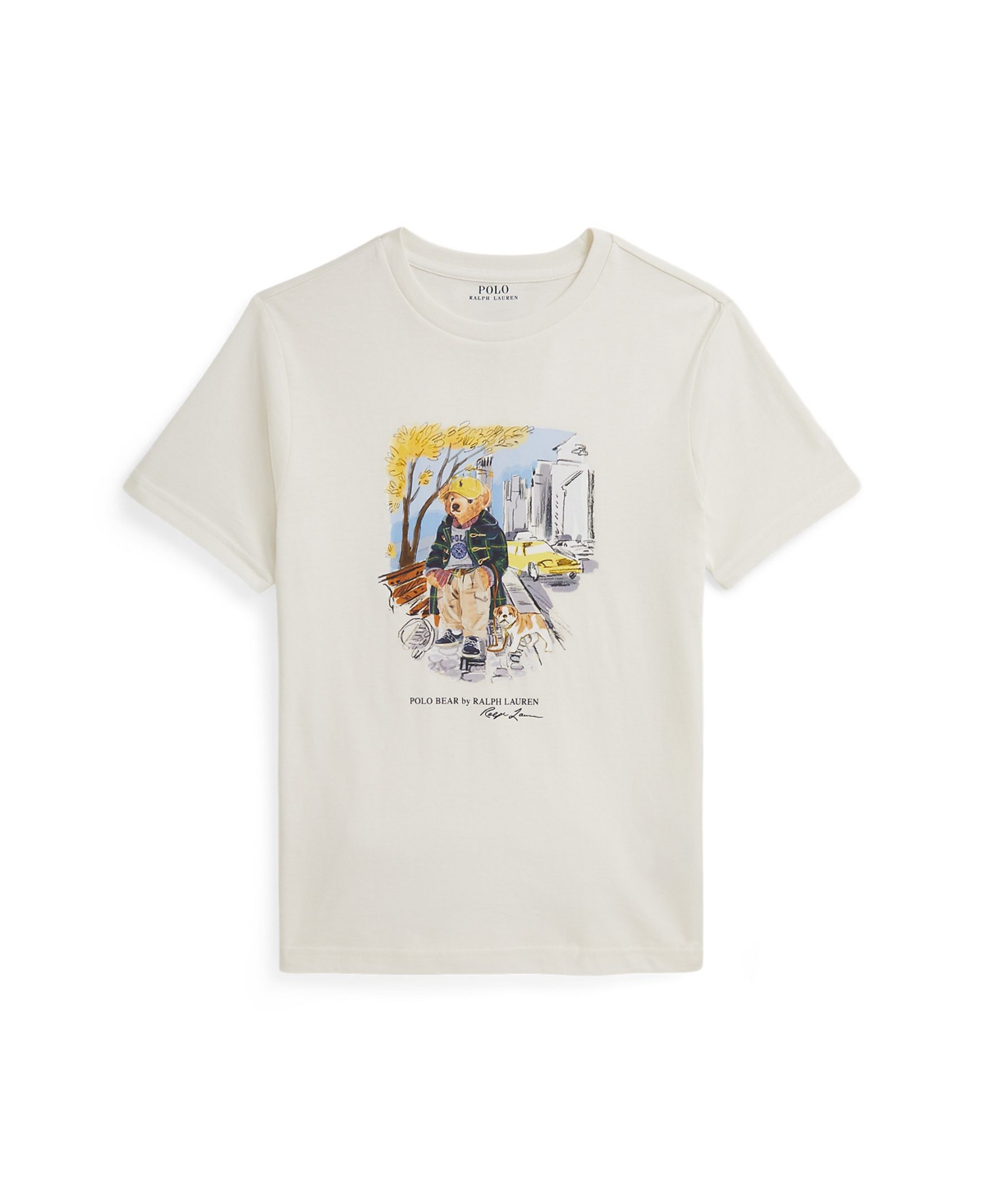 Click here for Polo Ralph Lauren Big Boys Polo Bear Cotton Jersey... prices