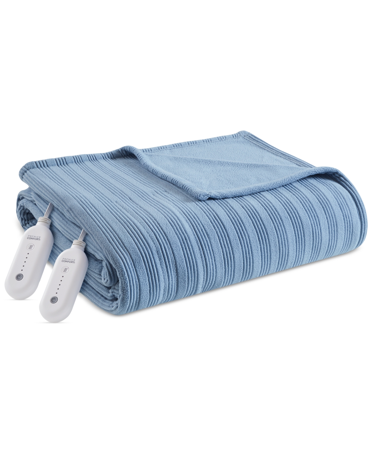 Click here for Premier Comfort Heated Textured Fleece Blanket  Ki... prices