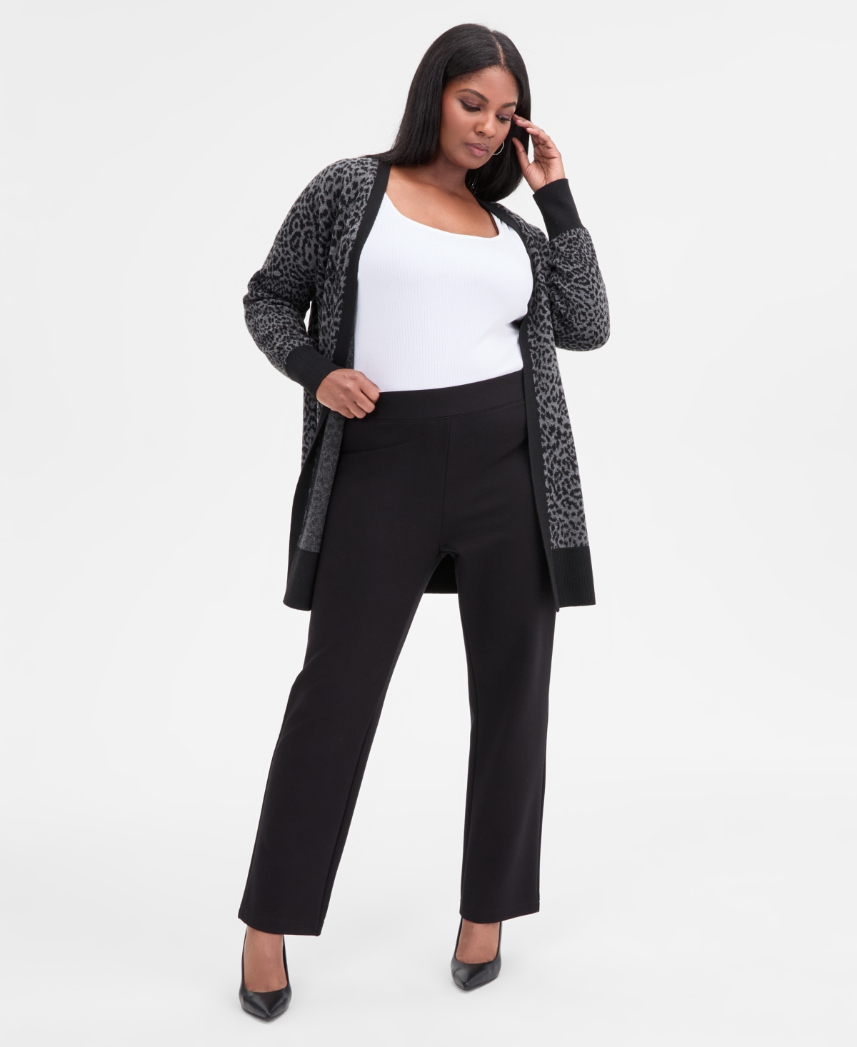 Click here for I.n.c. International Concepts Plus Size High-Rise... prices