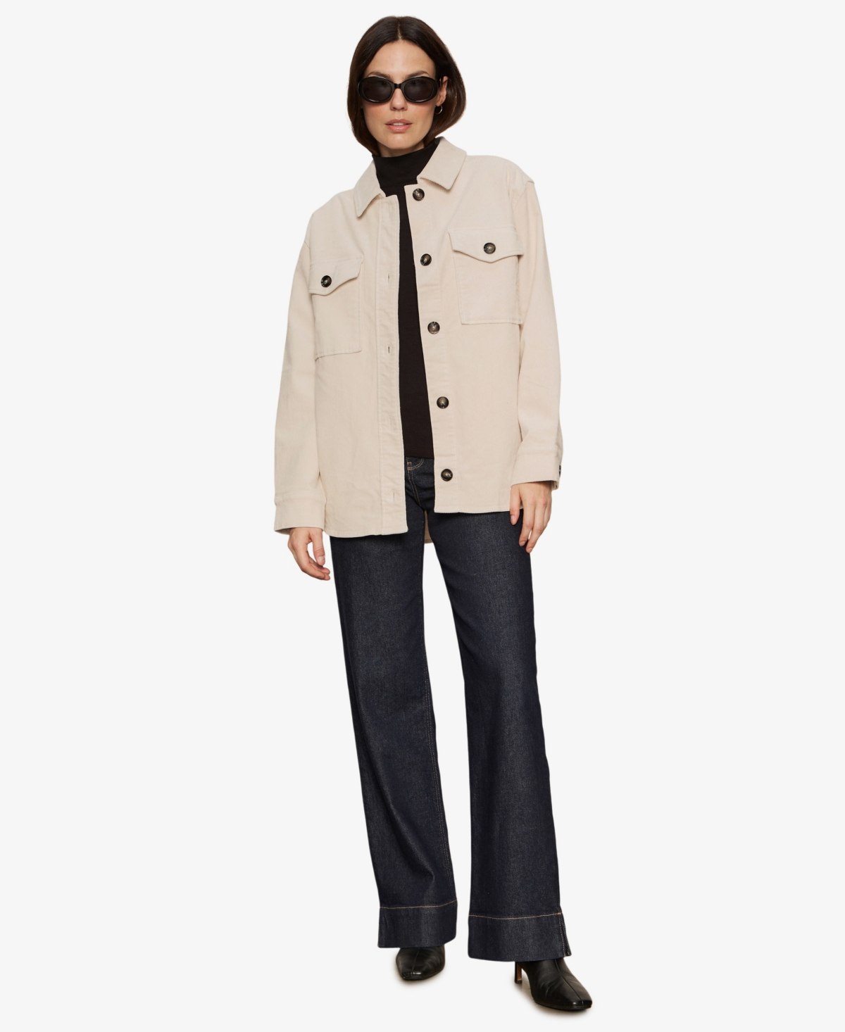 Click here for Sanctuary Womens The Corduroy Shacket - Mother Of... prices