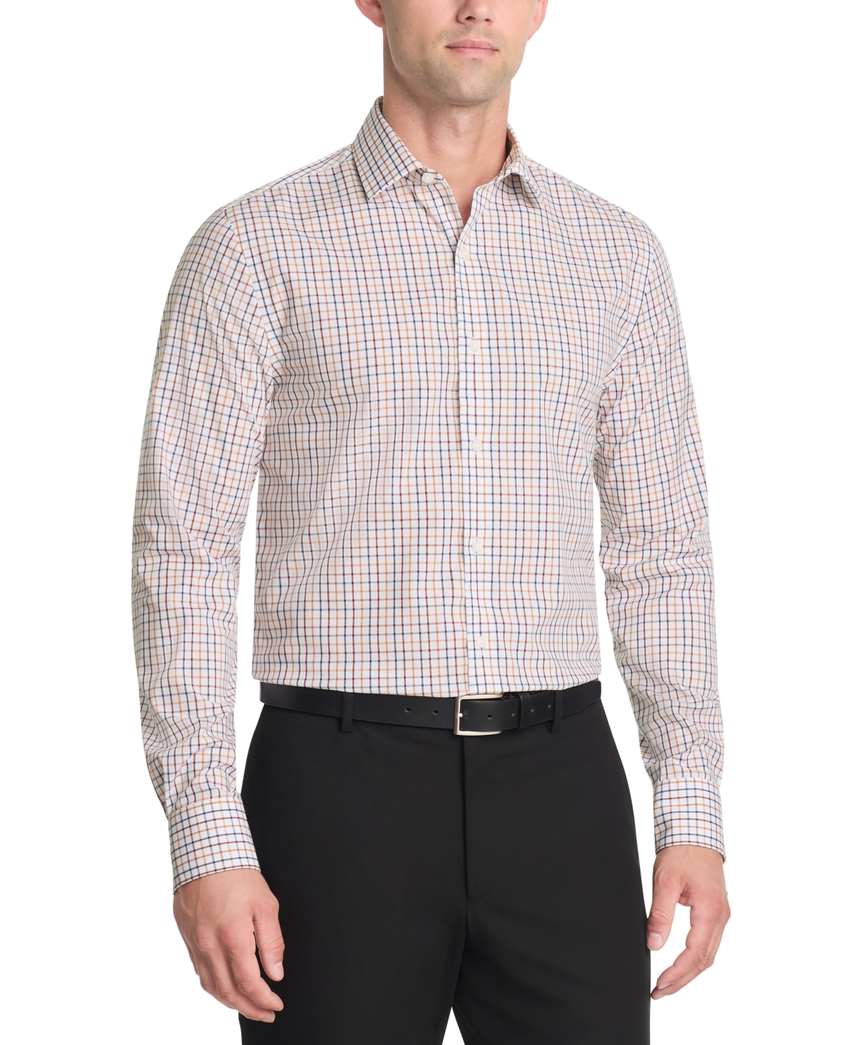 Click here for Tommy Hilfiger Mens Slim Fit Twill Dress Shirt - W... prices