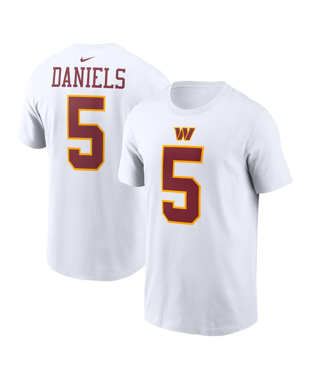 Click here for Nike Mens Jayden Daniels White Washington Commande... prices