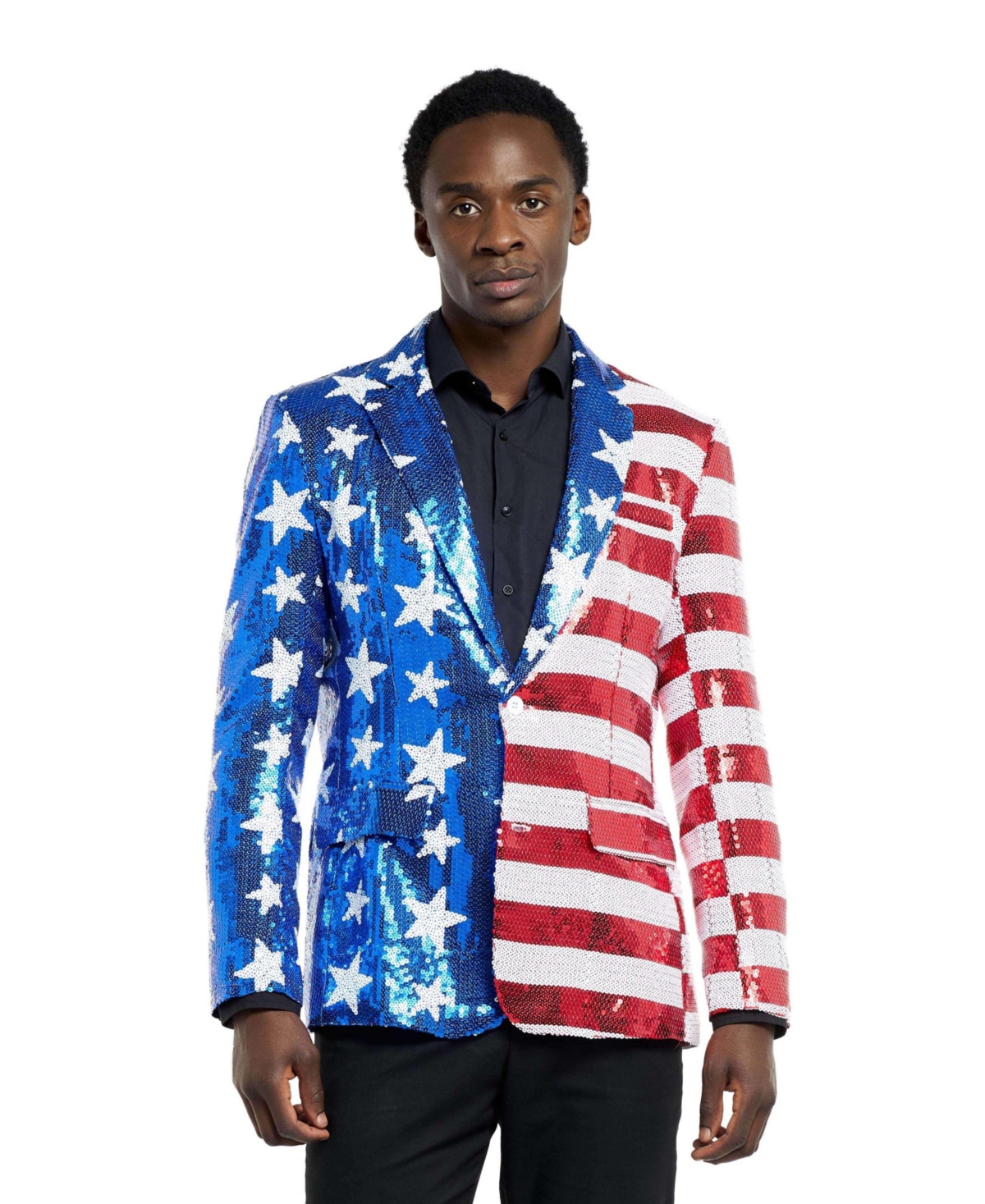 Click here for Suitmeister Mens Shiny Party Blazer - Sequins Usa... prices