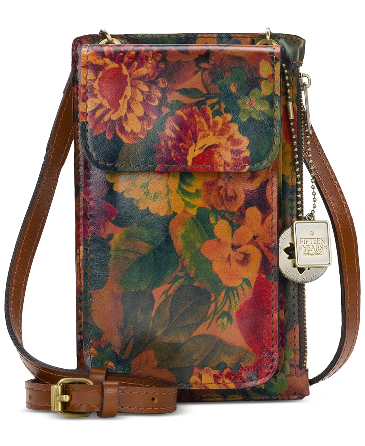 Click here for Patricia Nash Chiavella Phone Crossbody - Multi Pr... prices