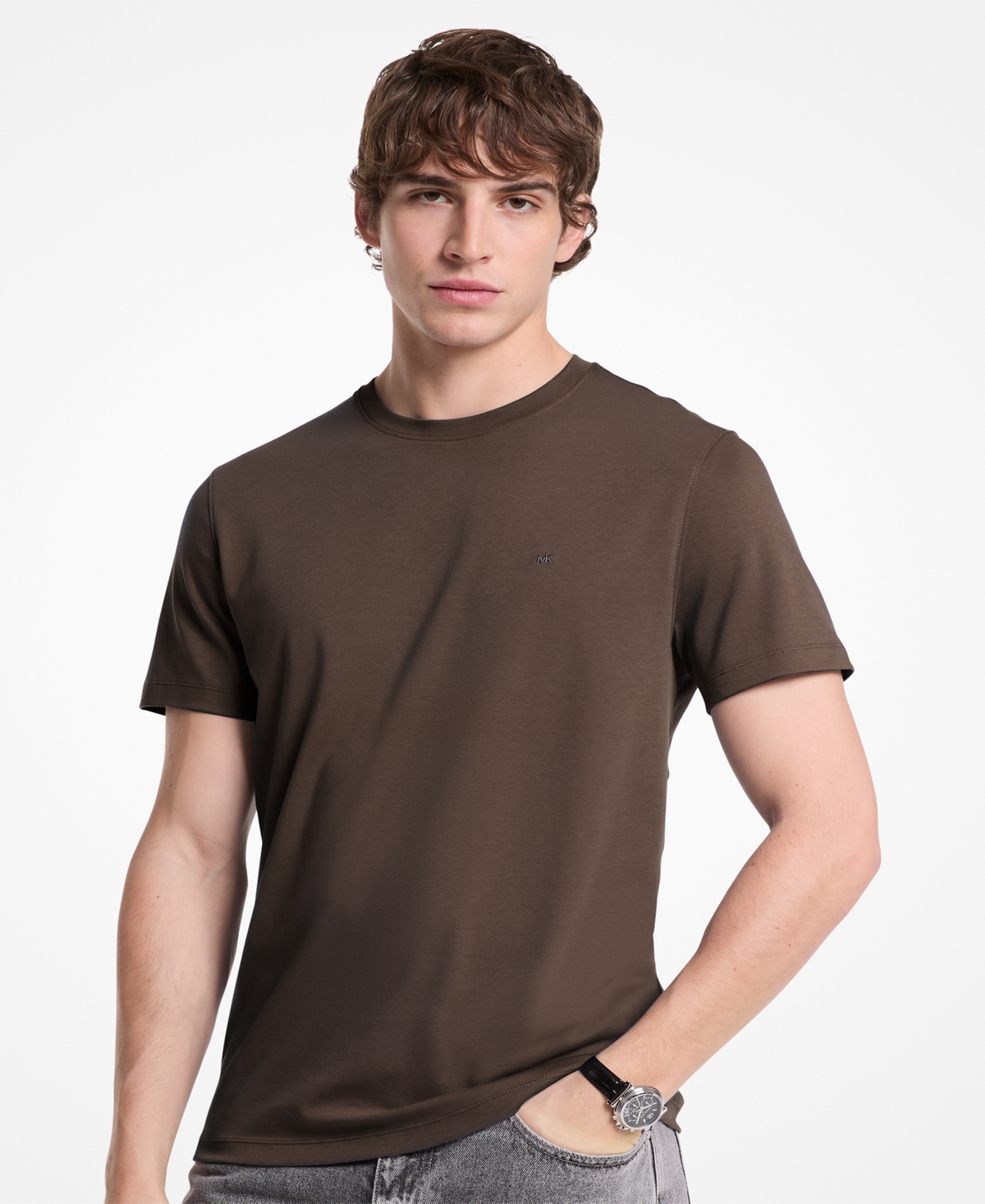 Click here for Michael Kors Mens Regular Fit Short Sleeves T-Shir... prices