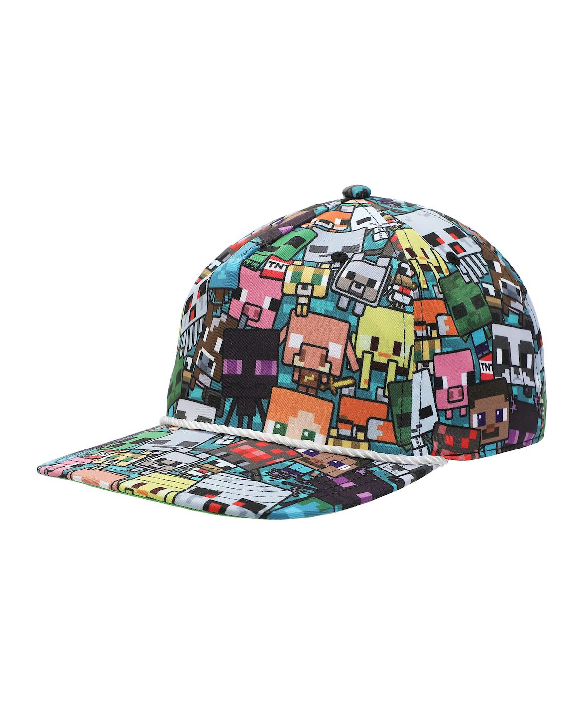 Click here for Minecraft Characters All-Over Print Snapback Hat -... prices