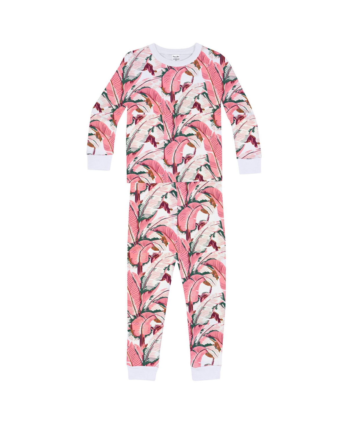 Click here for Sant and Abel Kids Martinique Pink Banana Leaf Pj... prices
