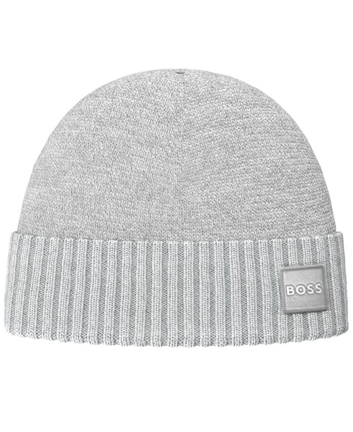 Click here for Hugo Boss Mens Akaio Turn-Up Beanie Hat - Silver prices