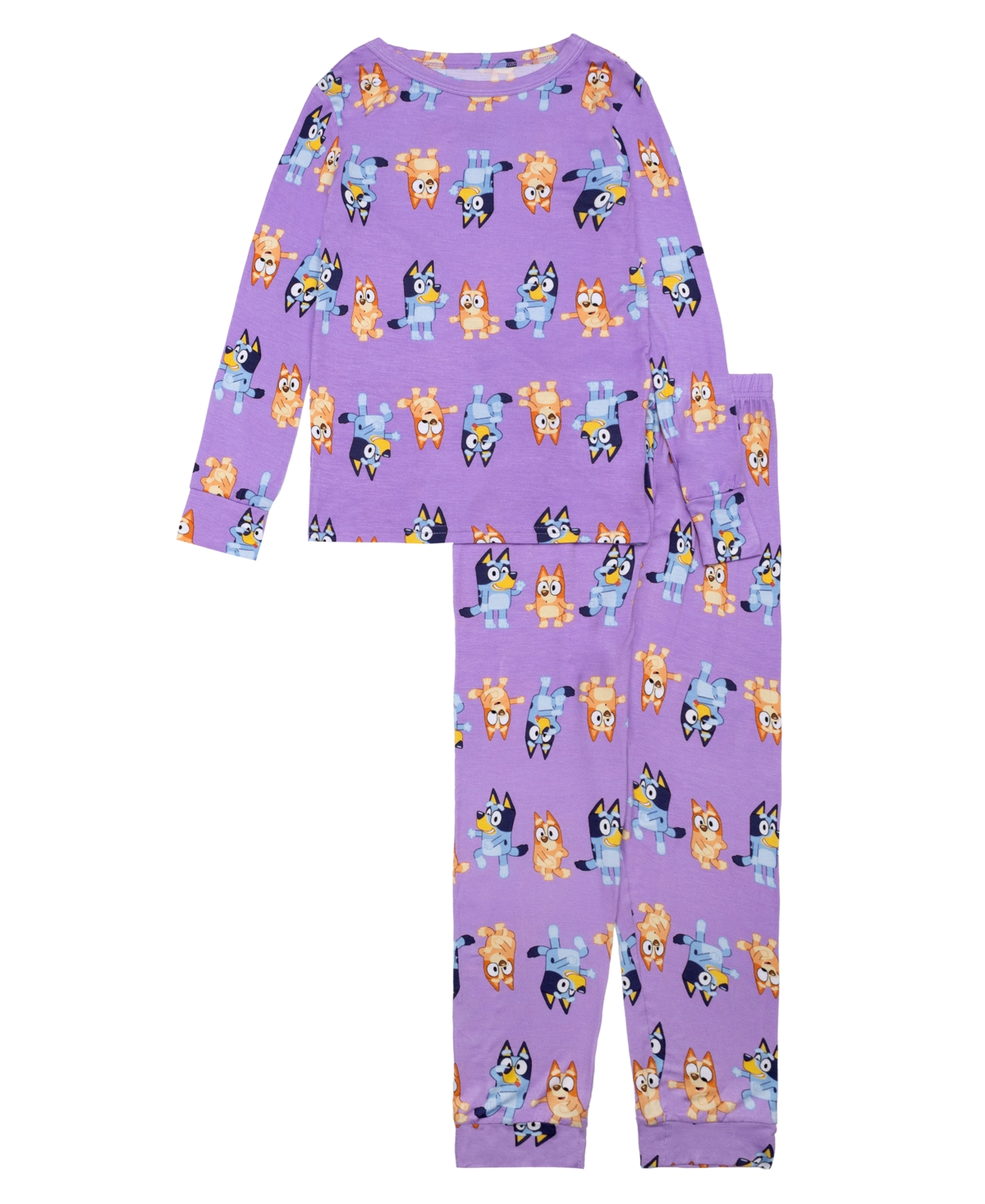 Click here for Ame Big Girls Bluey Long Sleeve Pajama Set - Assor... prices