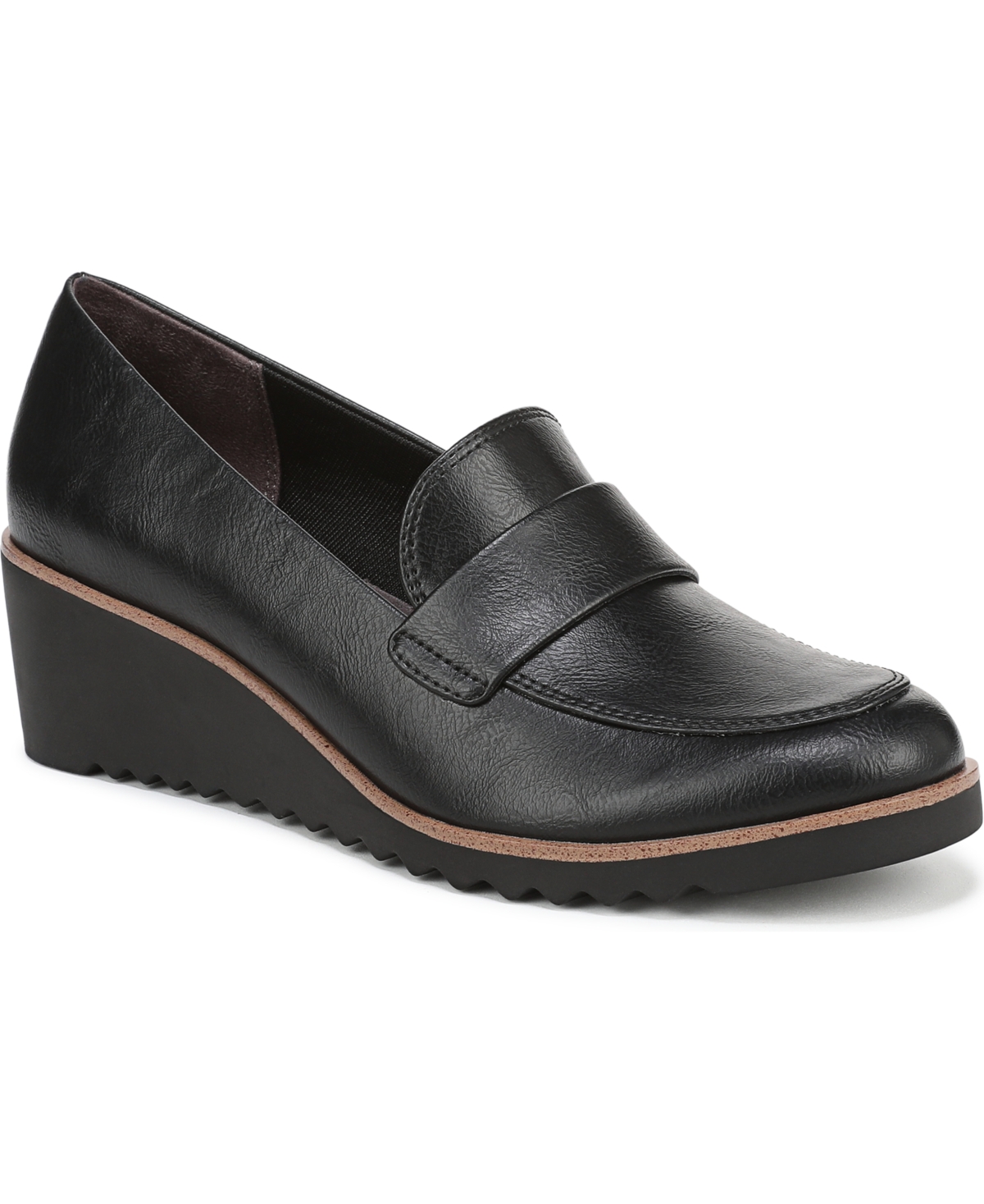 Click here for LifeStride Womens Zed 2 Round Toe Loafers - Black... prices