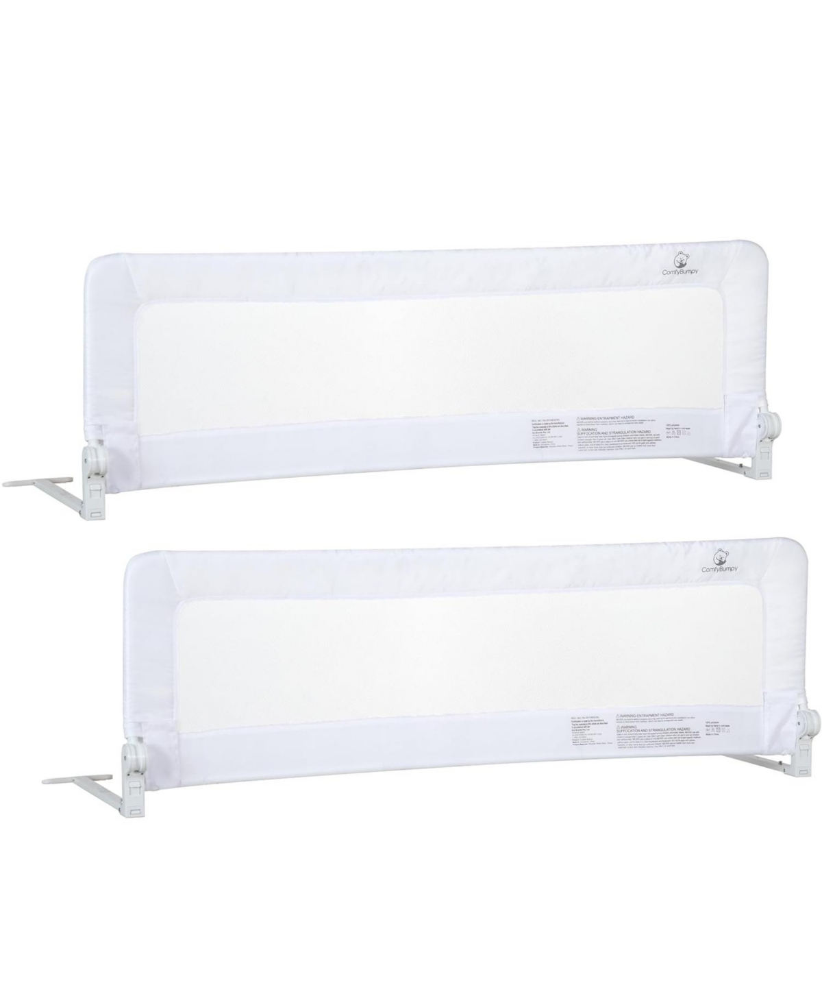Click here for ComfyBumpy Kids Bed Rail - White (2 pack) prices